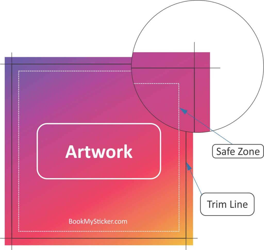 Artwork guide - BookMySticker - Make your custom stickers and labels